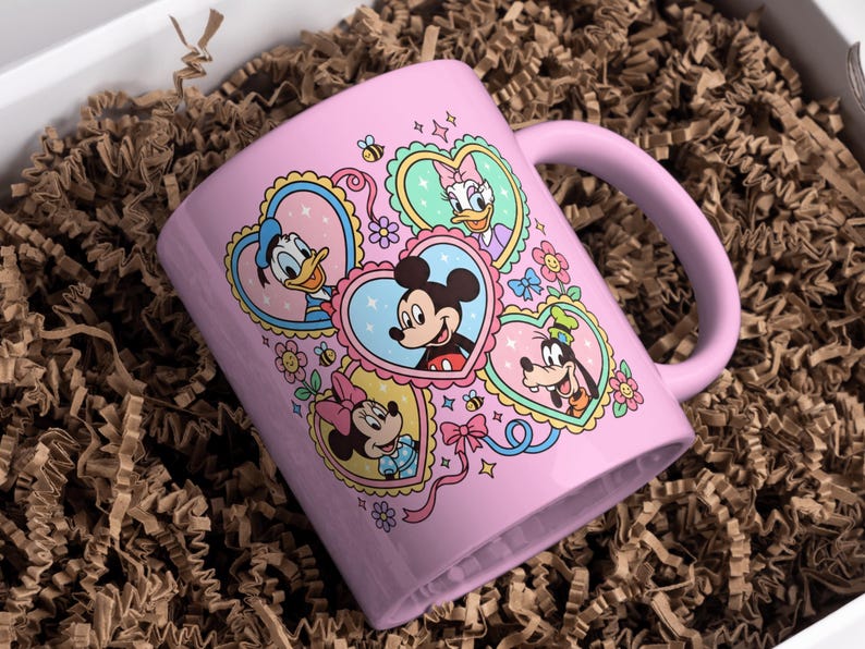 Mickey and Friends Heart Frames PNG – Friendship Frame Design ...
