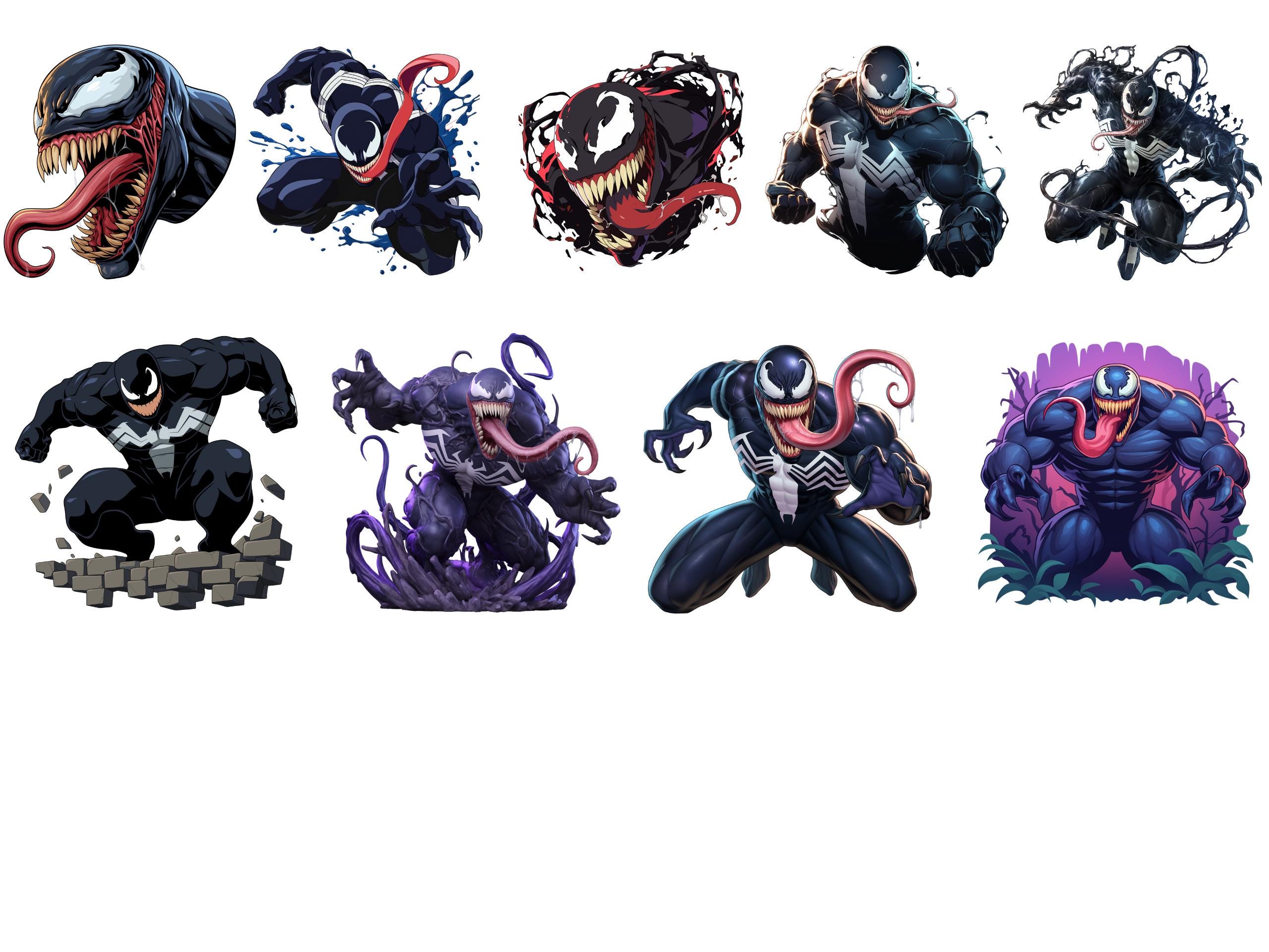 Venom Clipart Mega Bundle: 104 PNG & SVG Files (commercial Use) - Etsy UK
