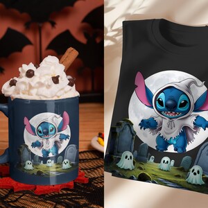 Halloween Ghost Stitch PNG SVG Clipart: Commercial Use (digital ...