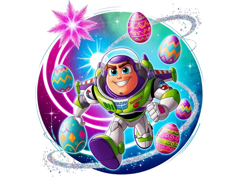 Easter Galaxy Space PNG Clipart: Commercial Use Design (digital ...