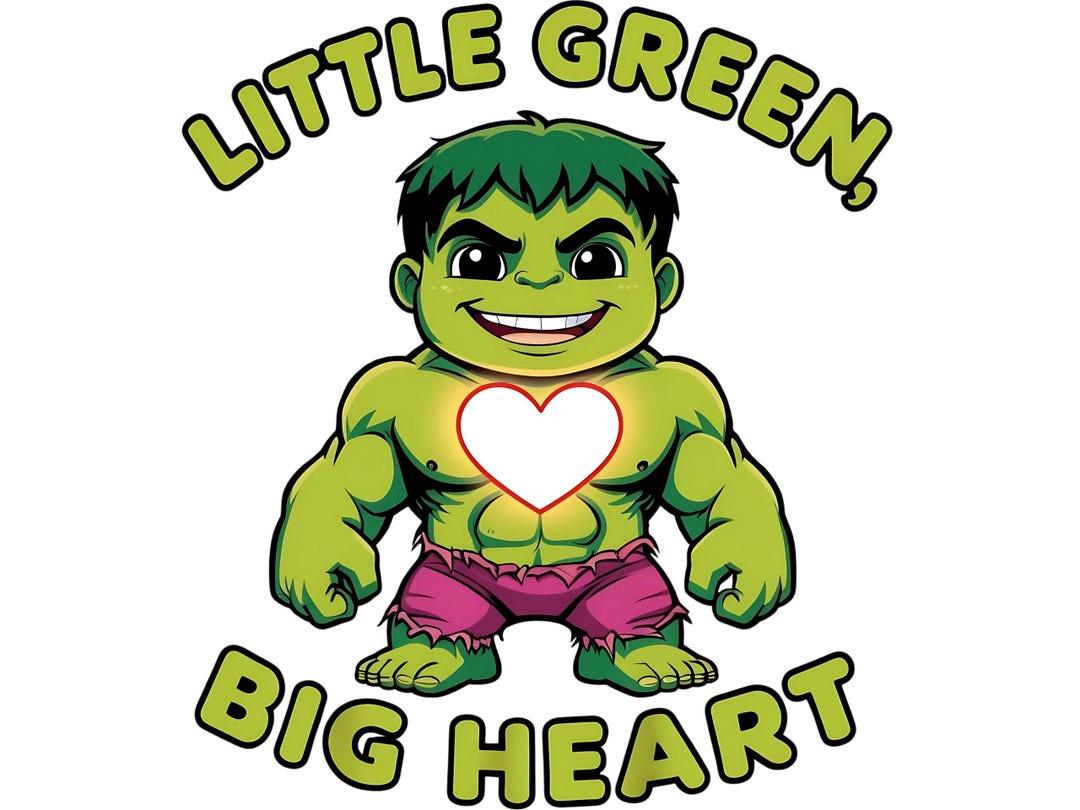 Baby Hulk Clipart – Commercial Use PNG & SVG (digital Download) - Etsy