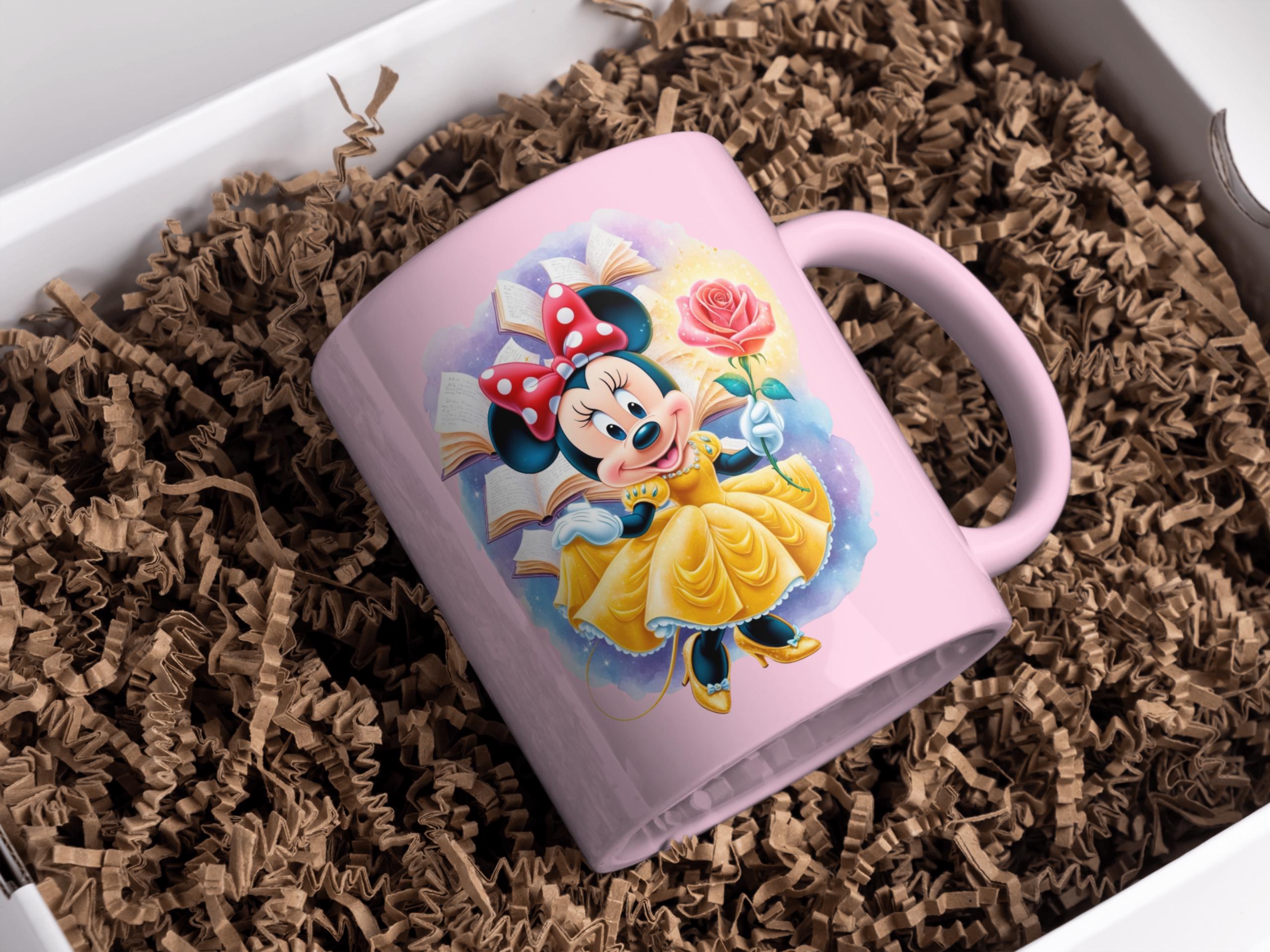 Minnie Mouse Beauty Princess PNG Clipart: Watercolor Design (commercial ...