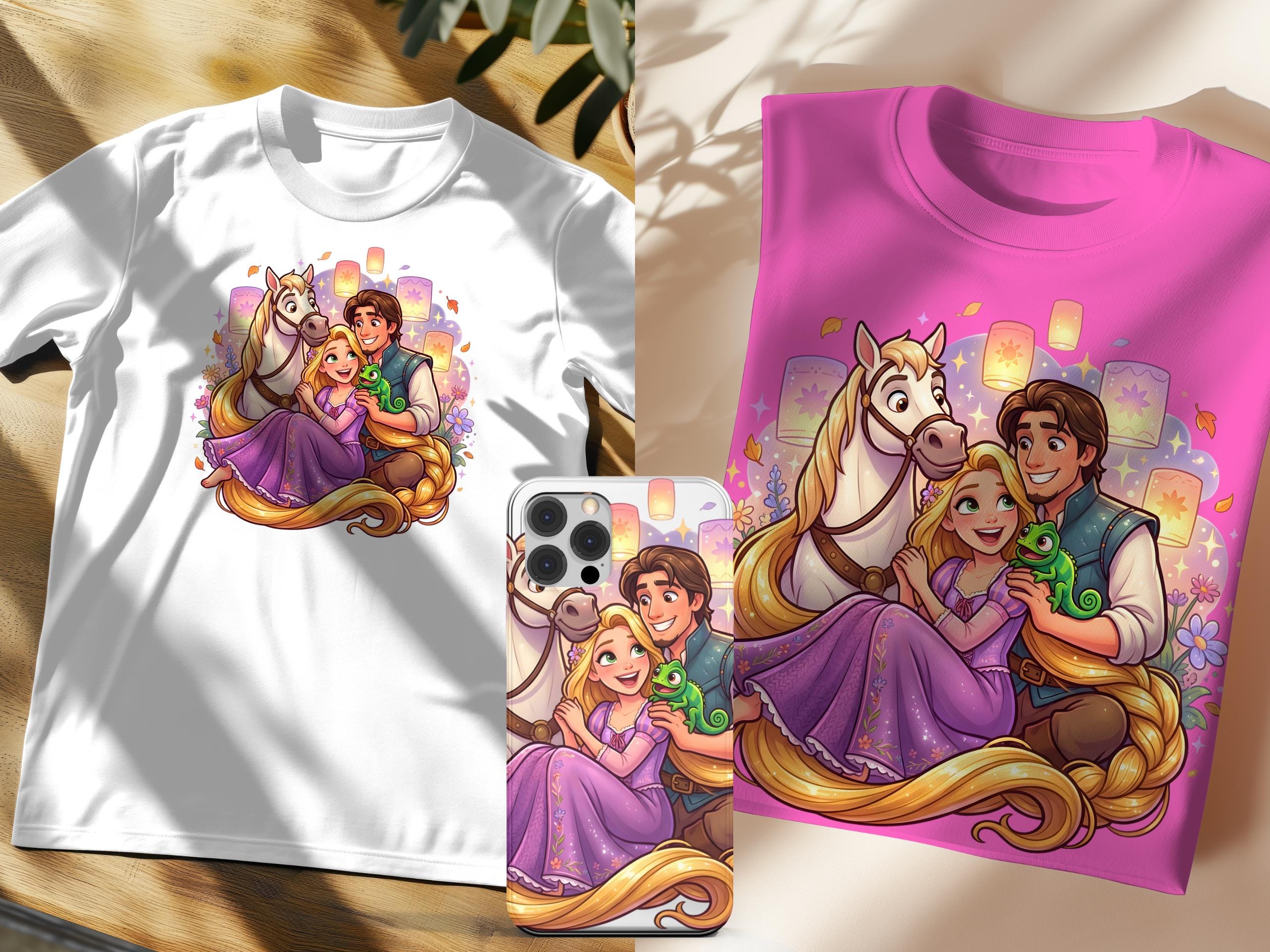 Princess Rapunzel Friendship PNG – Tangled Colorful Friendship Cartoon ...