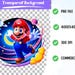 Super Mario Galaxy Planets PNG Clipart: Commercial Use (digital ...