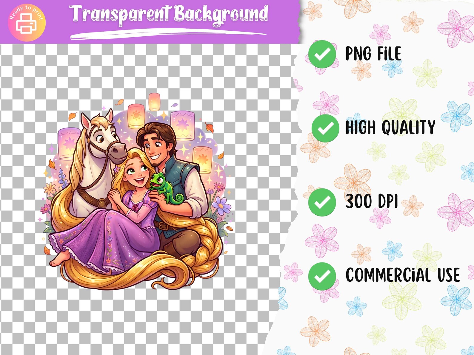 Princess Rapunzel Friendship PNG – Tangled Colorful Friendship Cartoon ...
