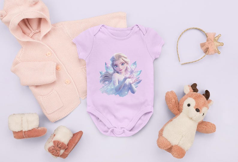 Digital Princess Elsa Frozen PNG & SVG Design Clipart - Commercial Use ...