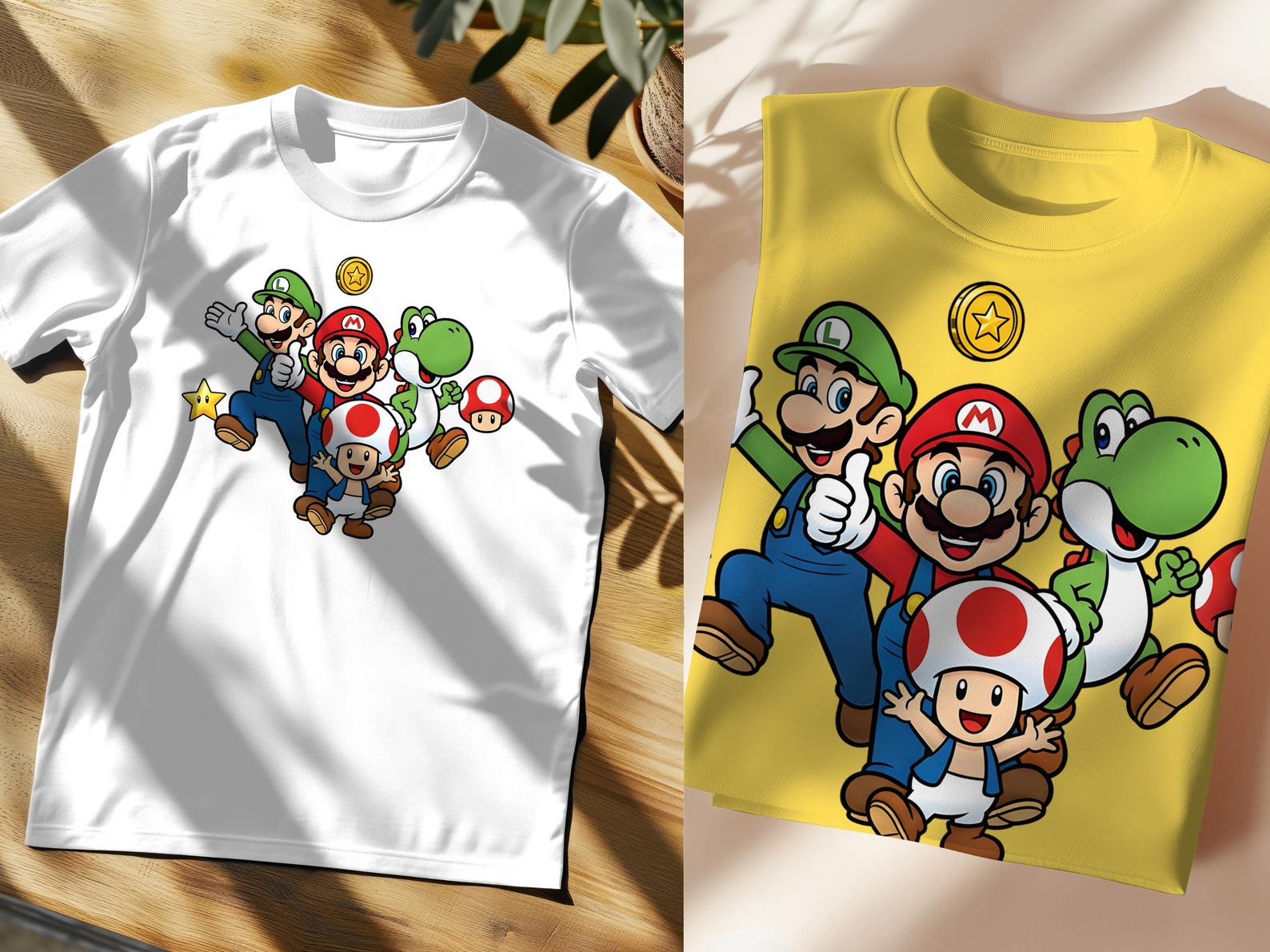 Super Mario and Friends PNG Group - Commercial Use Clipart (digital ...