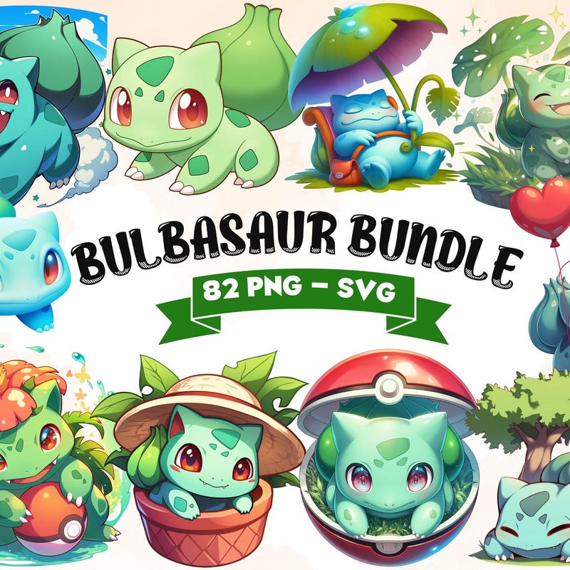 Bulbasaur - Etsy