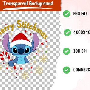 Christmas Stitch PNG Clipart: "merry Stitchmas" Design (digital ...