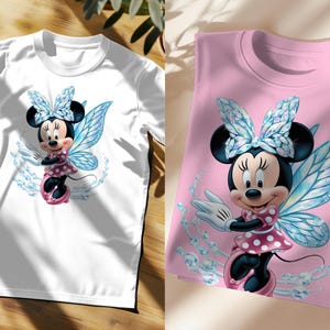 Minnie Mouse Crystal Wings PNG Clipart: Commercial Use (digital ...