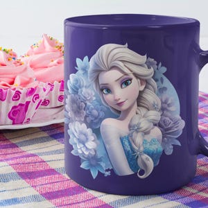 Elsa Frozen Clipart: Princess PNG & SVG Design (commercial Use) - Etsy