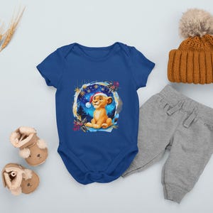 Christmas Simba Clipart: Lion King PNG SVG Design (commercial Use) - Etsy