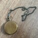 Vintage Type Solid Antique Brass Pocket Watch Bronze Chain Clasp - Etsy