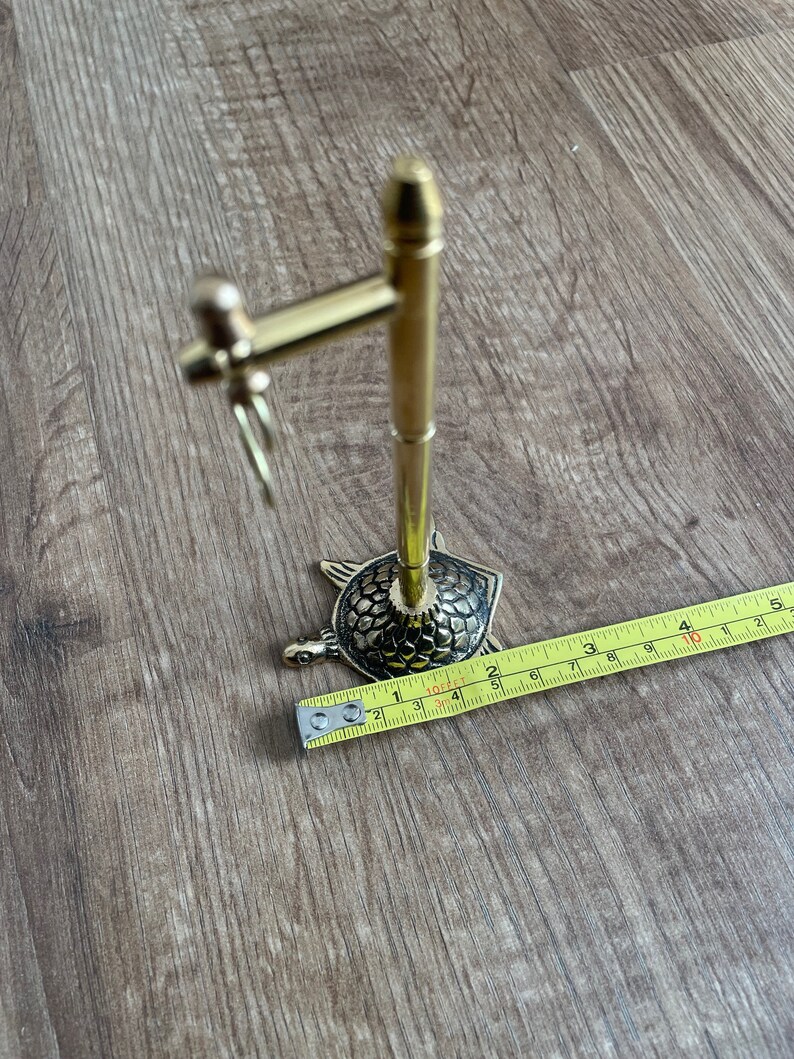 Vintage Type Solid Brass Turtle Pocket Watch Display Stand - Etsy UK