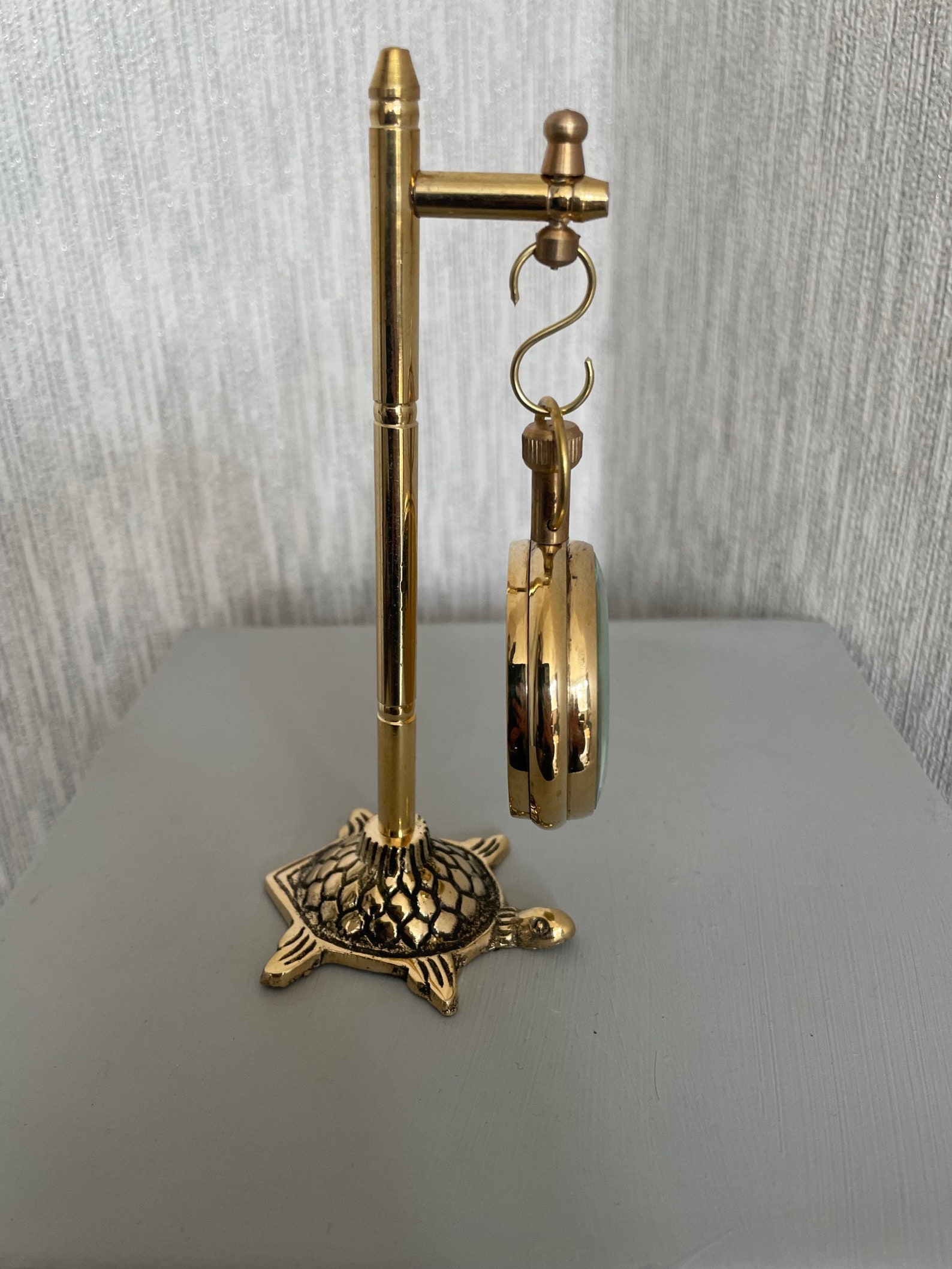 Vintage Type Solid Brass Turtle Pocket Watch Display Stand - Etsy UK