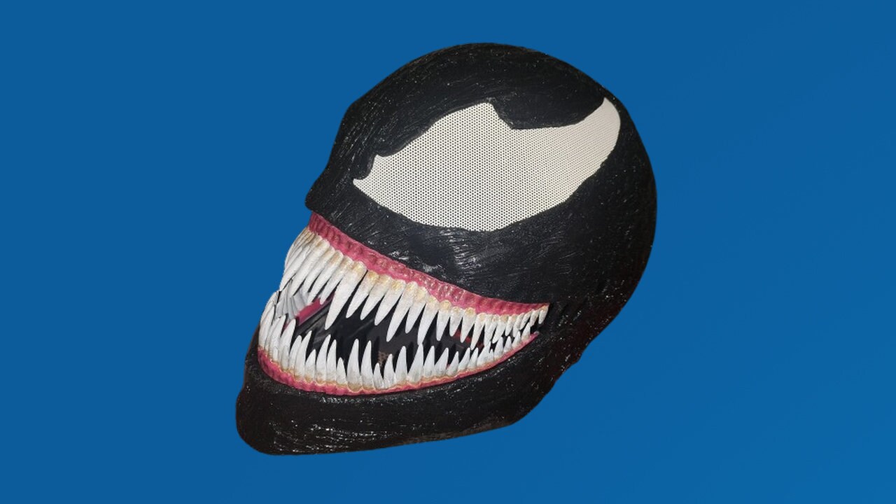 Venom Mask Marvel's Spider-man 2 - Etsy