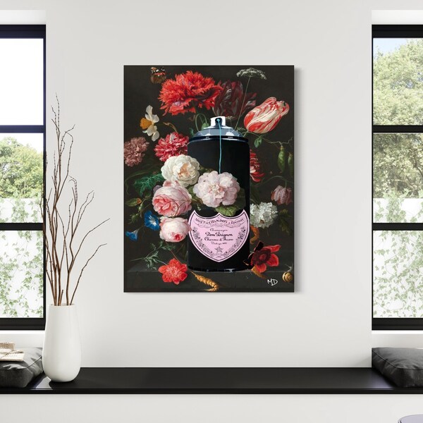 Dom Perignon Pop Art Poster - Etsy