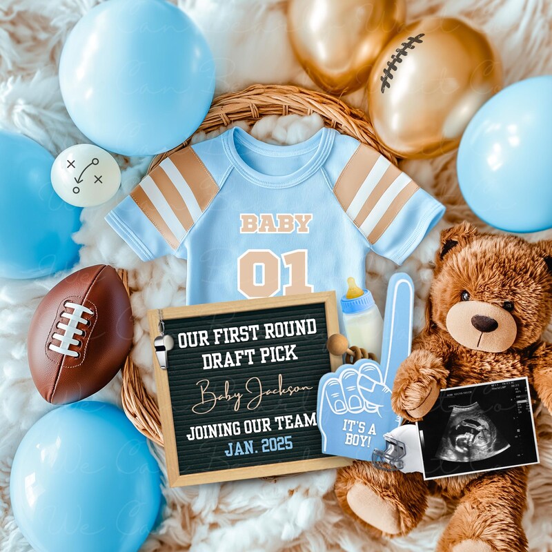 Baby Boy Football - Etsy