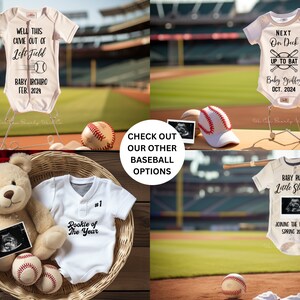 It's A Whole New Ballgame Pregnancy Announcement, Editable Digital ...
