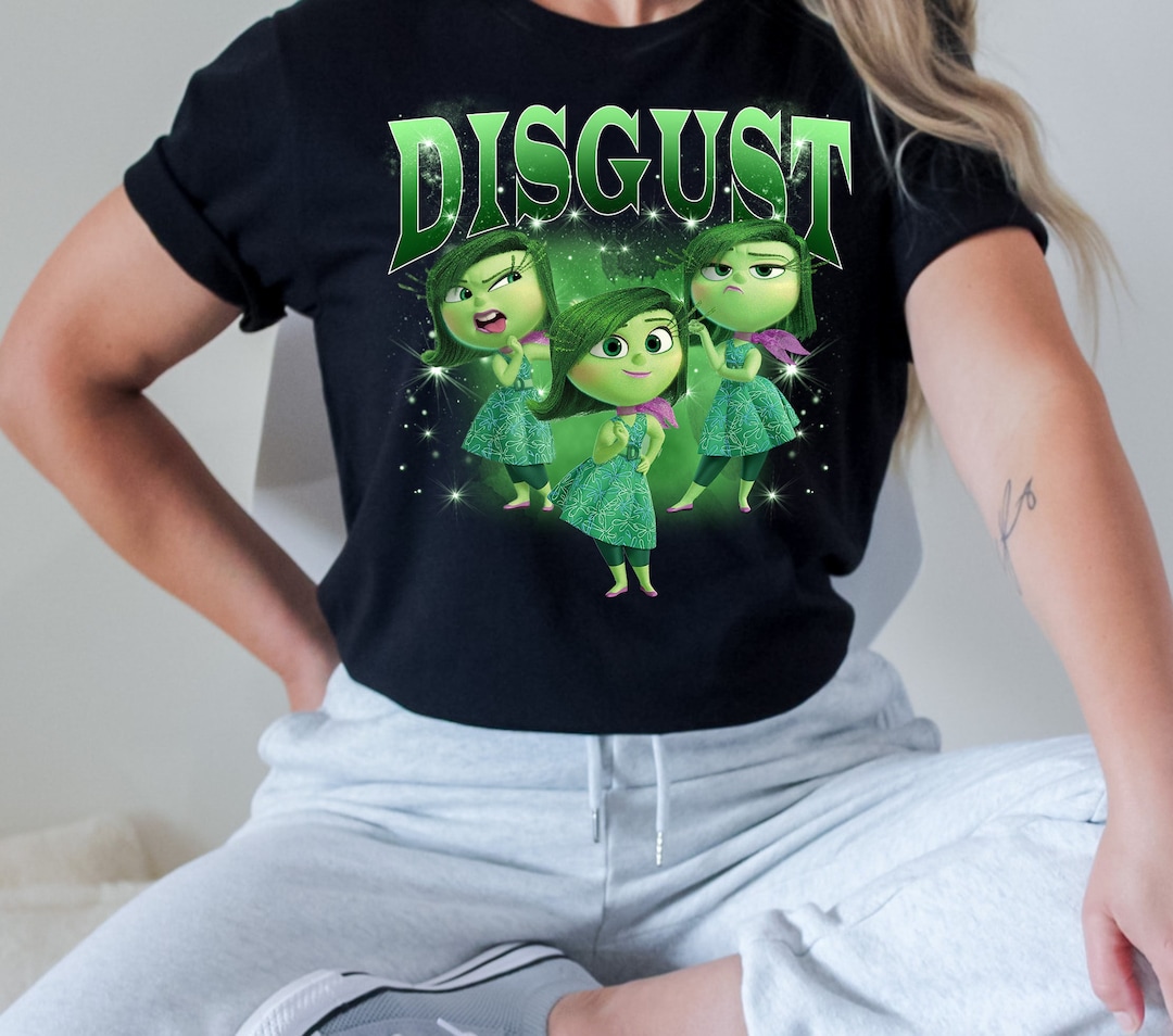 Disgust Inside Out Characters Shirts, Inside Out Shirt, Inside Out ...
