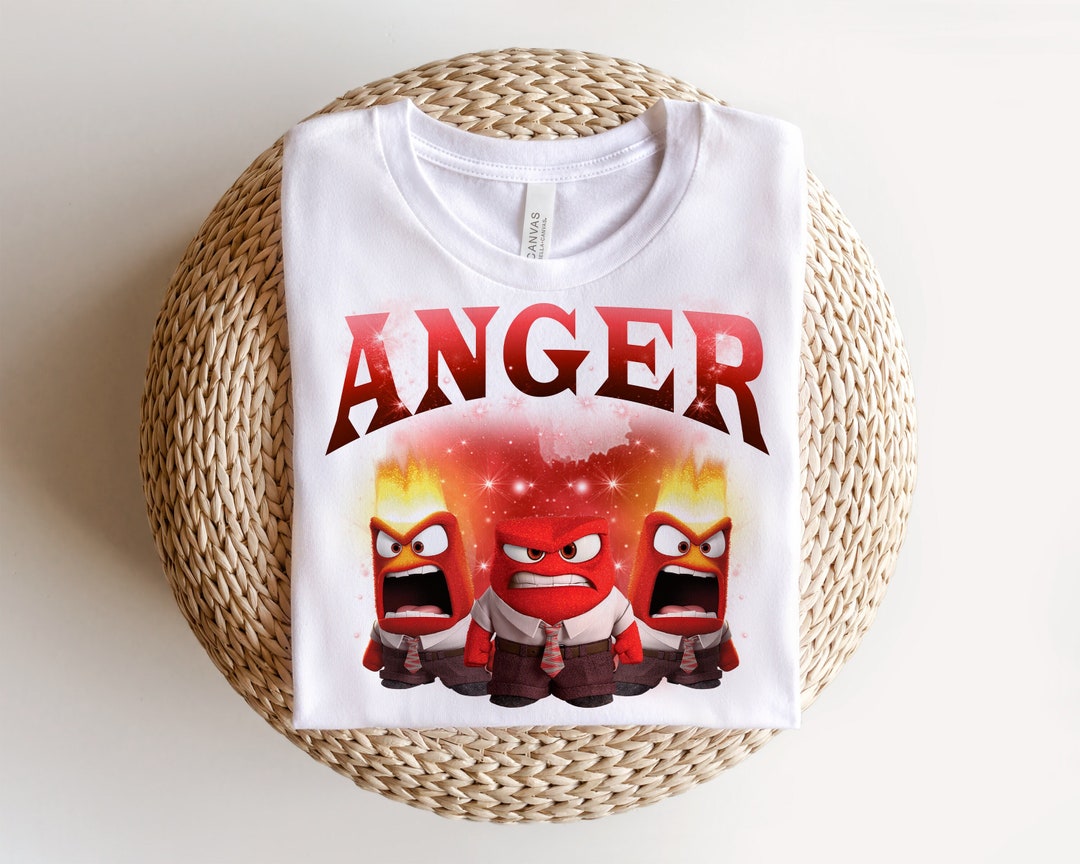 Anger Inside Out Characters Shirts, Inside Out Shirt, Inside Out Group ...