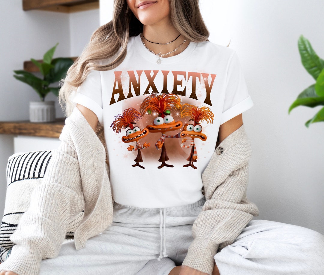 Anxiety Inside Out Characters Shirts, Inside Out Shirt, Inside Out ...