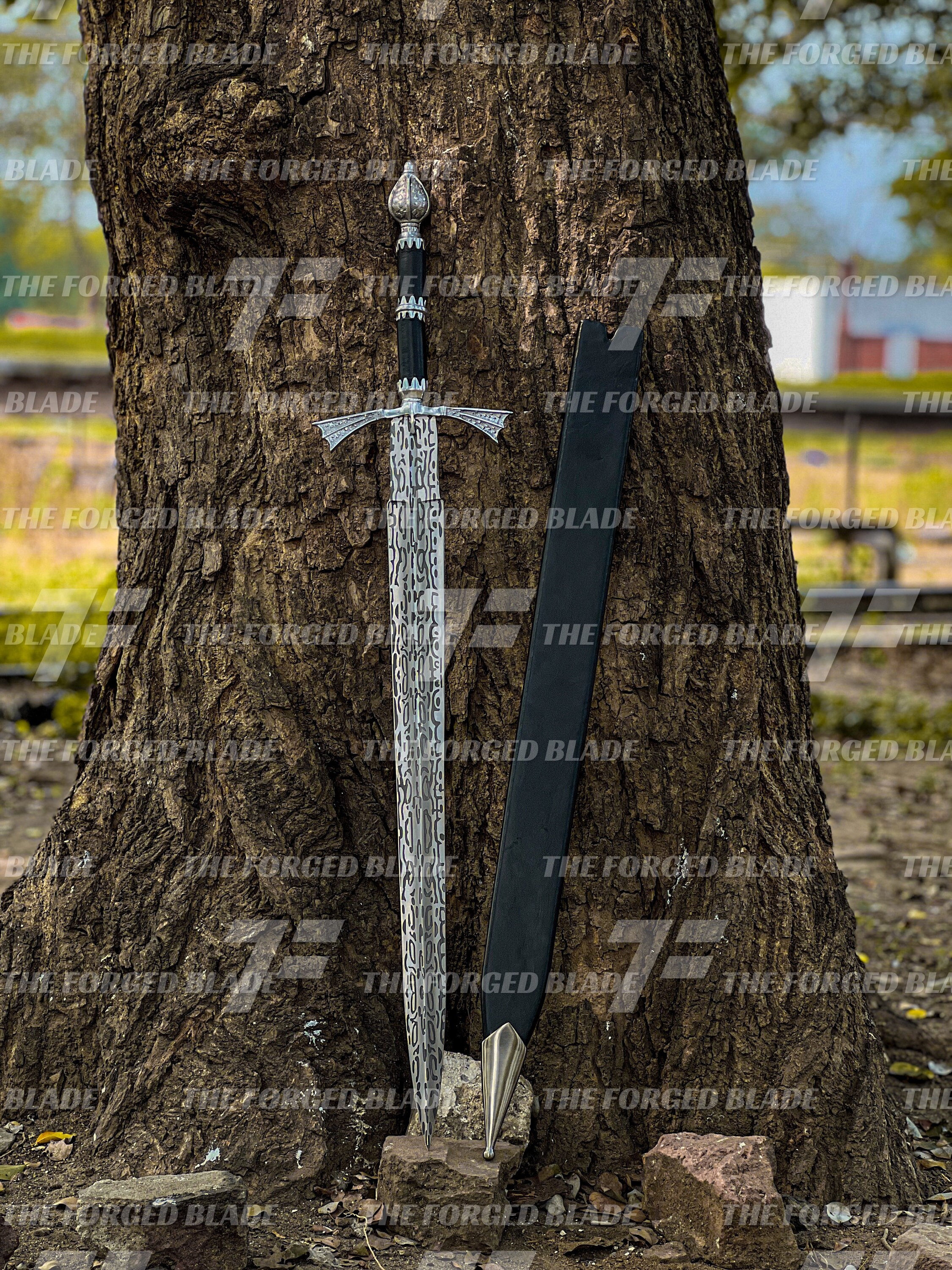 Hand Forged Dark Sister Daemon Targaryen Sword With Leather Cover ...
