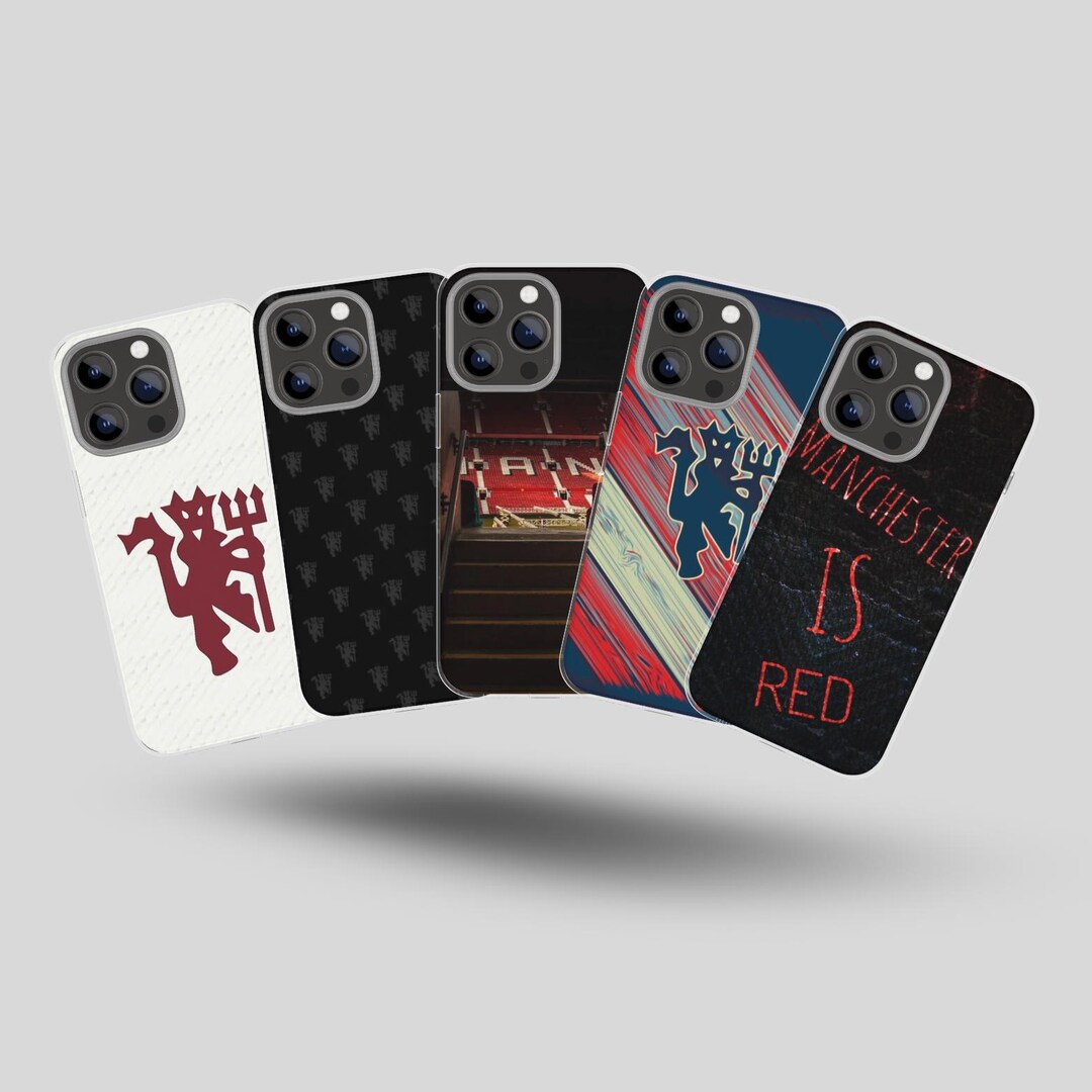 Manchester United Football Club Phone Cases iPhone 16, 15, 14, 13, 12 ...