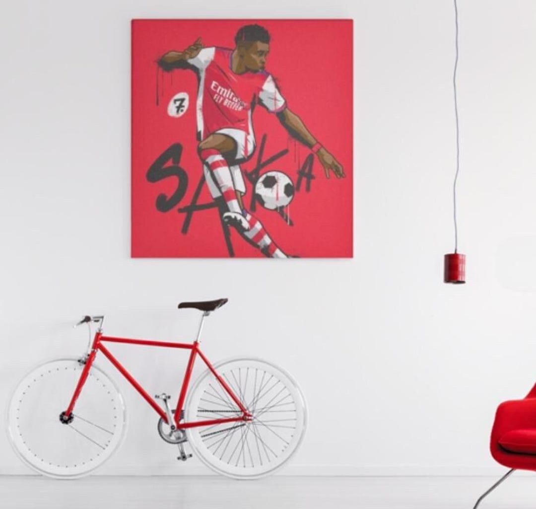 Arsenal Football Club Canvas Arsenal Canvas Football Fan Home Decor ...