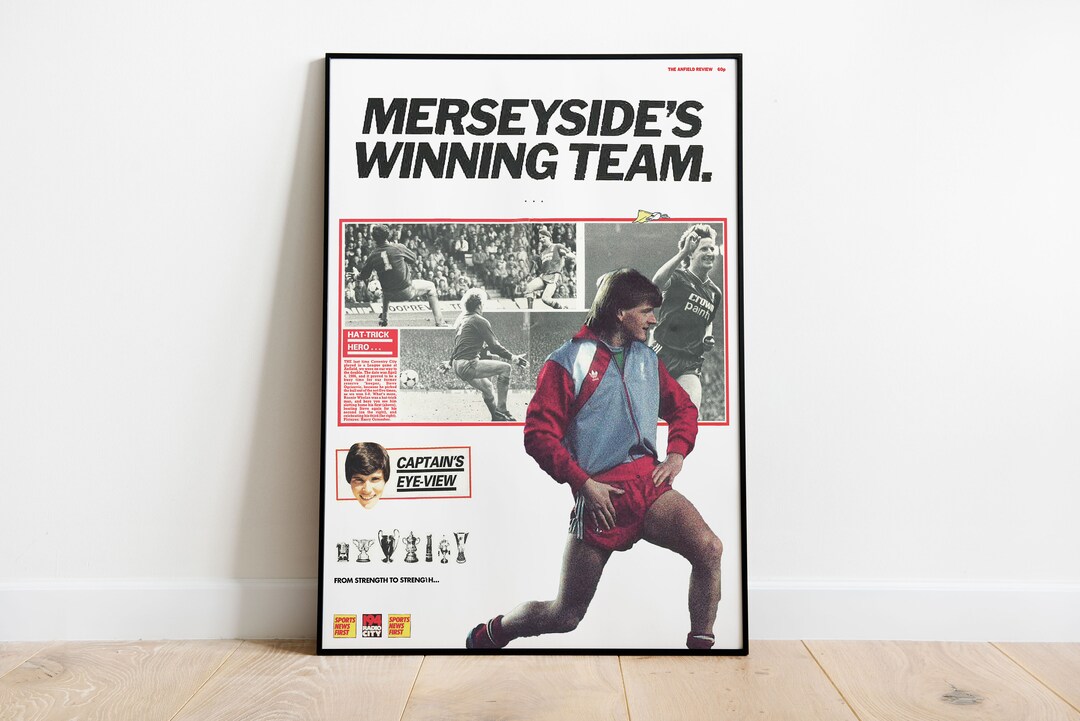 Merseyside Liverpool FC Poster - Etsy