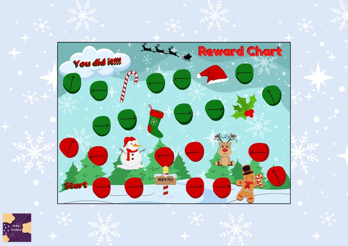 Reward Chart, Toddler Reward Chart, Potty Training, Potty Chart ...