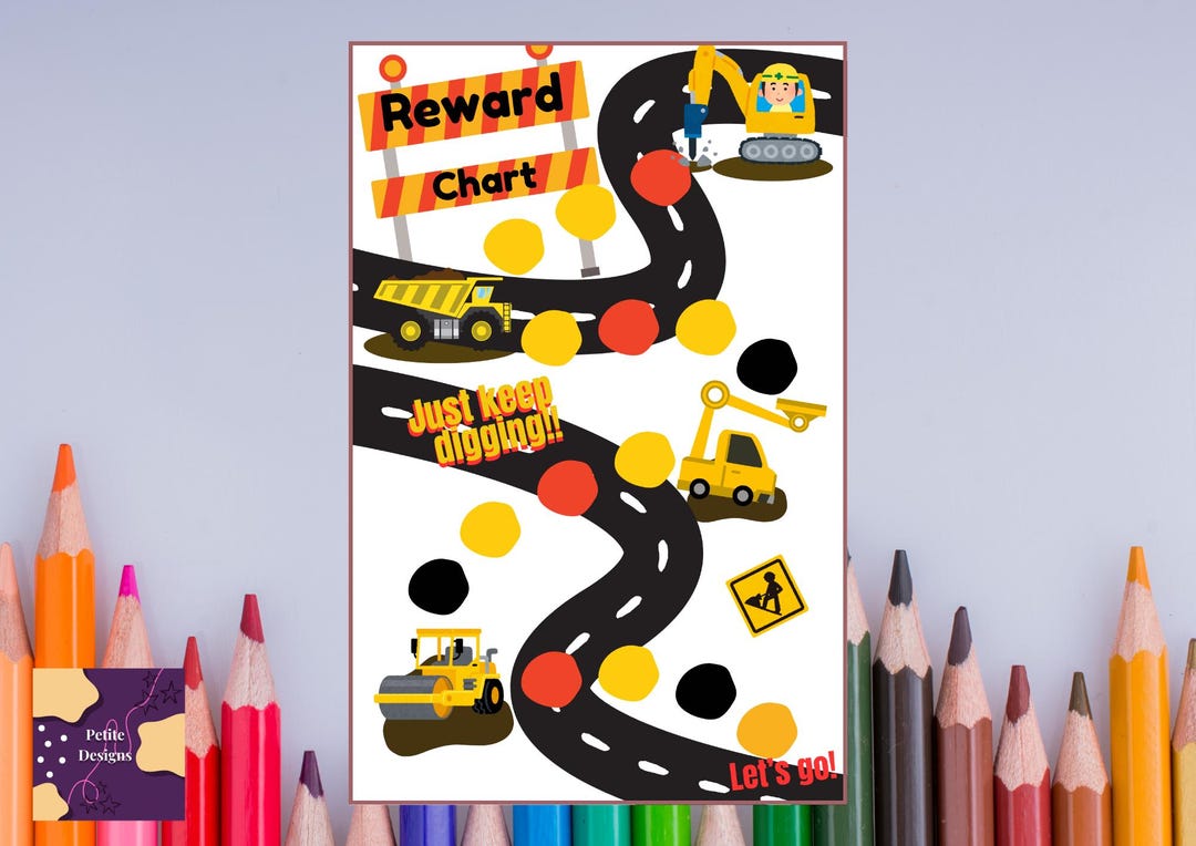 Reward Chart, Toddler Reward Chart, Potty Training, Potty Chart ...