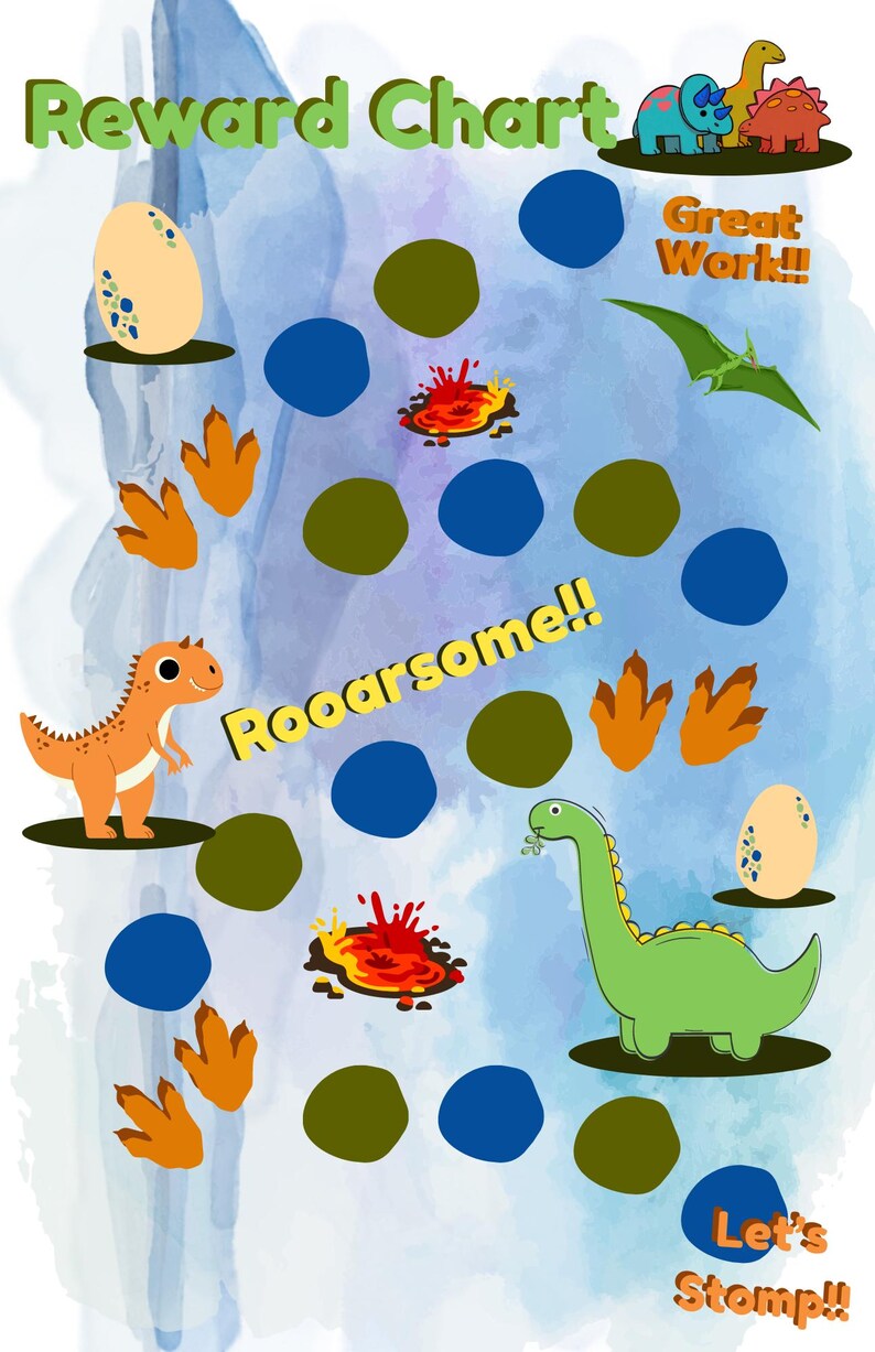 Reward Chart, Toddler Reward Chart, Potty Training, Potty Chart ...