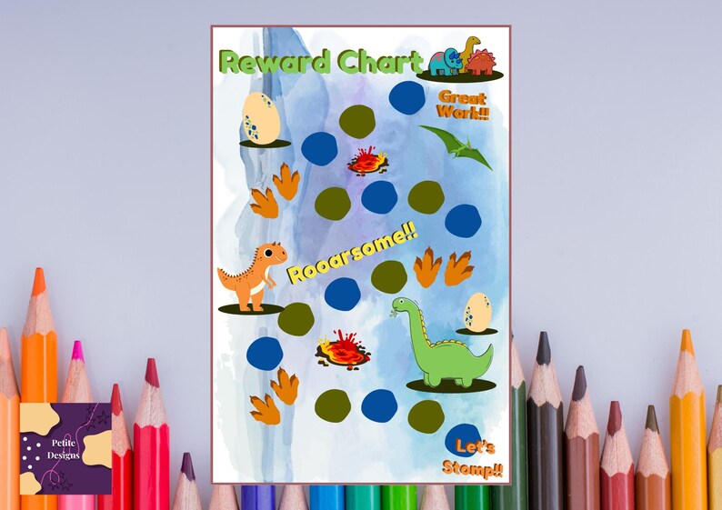 Reward Chart, Toddler Reward Chart, Potty Training, Potty Chart ...