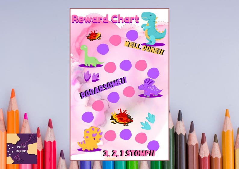 Reward Chart, Toddler Reward Chart, Potty Training, Potty Chart ...