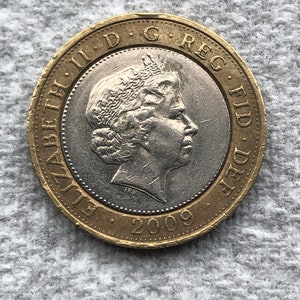 2 Pound Coin Robert Burns - Etsy UK
