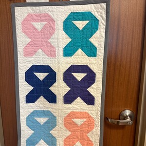 Cancer Ribbon Quilt Pattern - Etsy