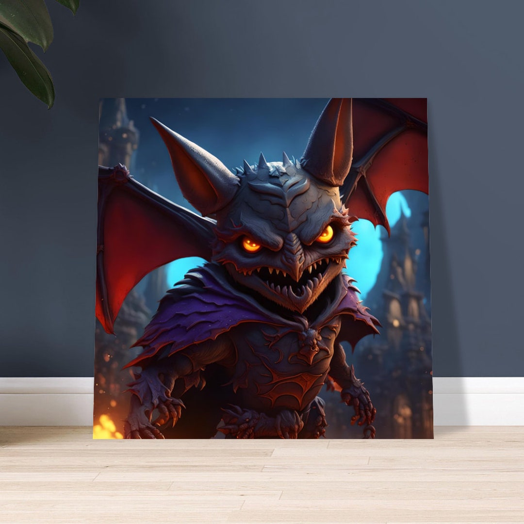 Infernibat of Hell Premium Matte Poster Diablo Inspired Satanic Hades ...