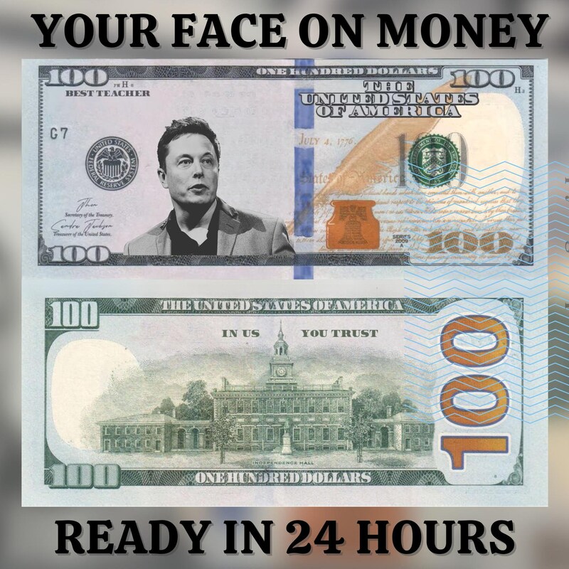 Your Face on Money - Etsy