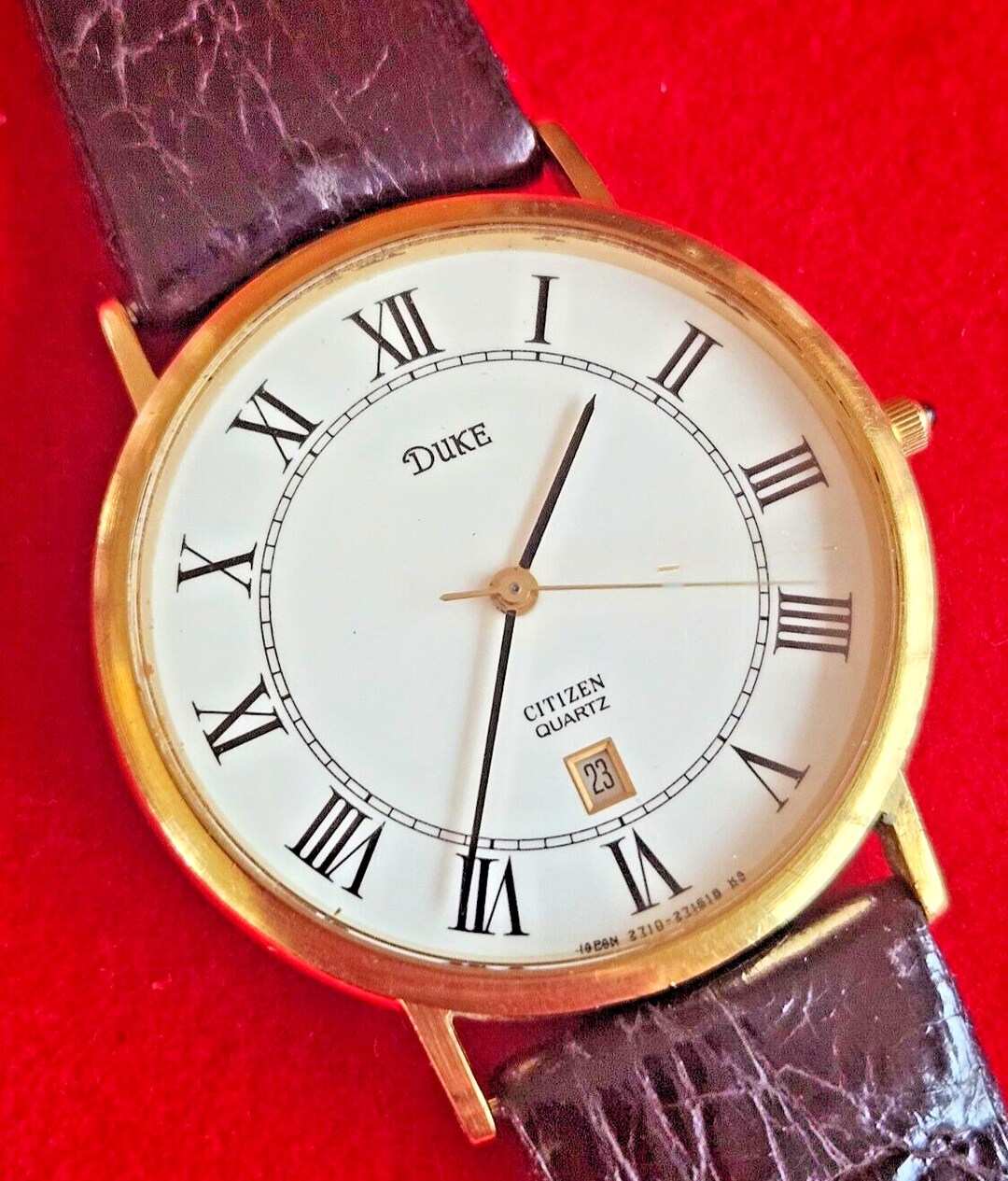 Vintage Citizen Duke Dress Watch With 6 O'clock Date Fully Working - Etsy