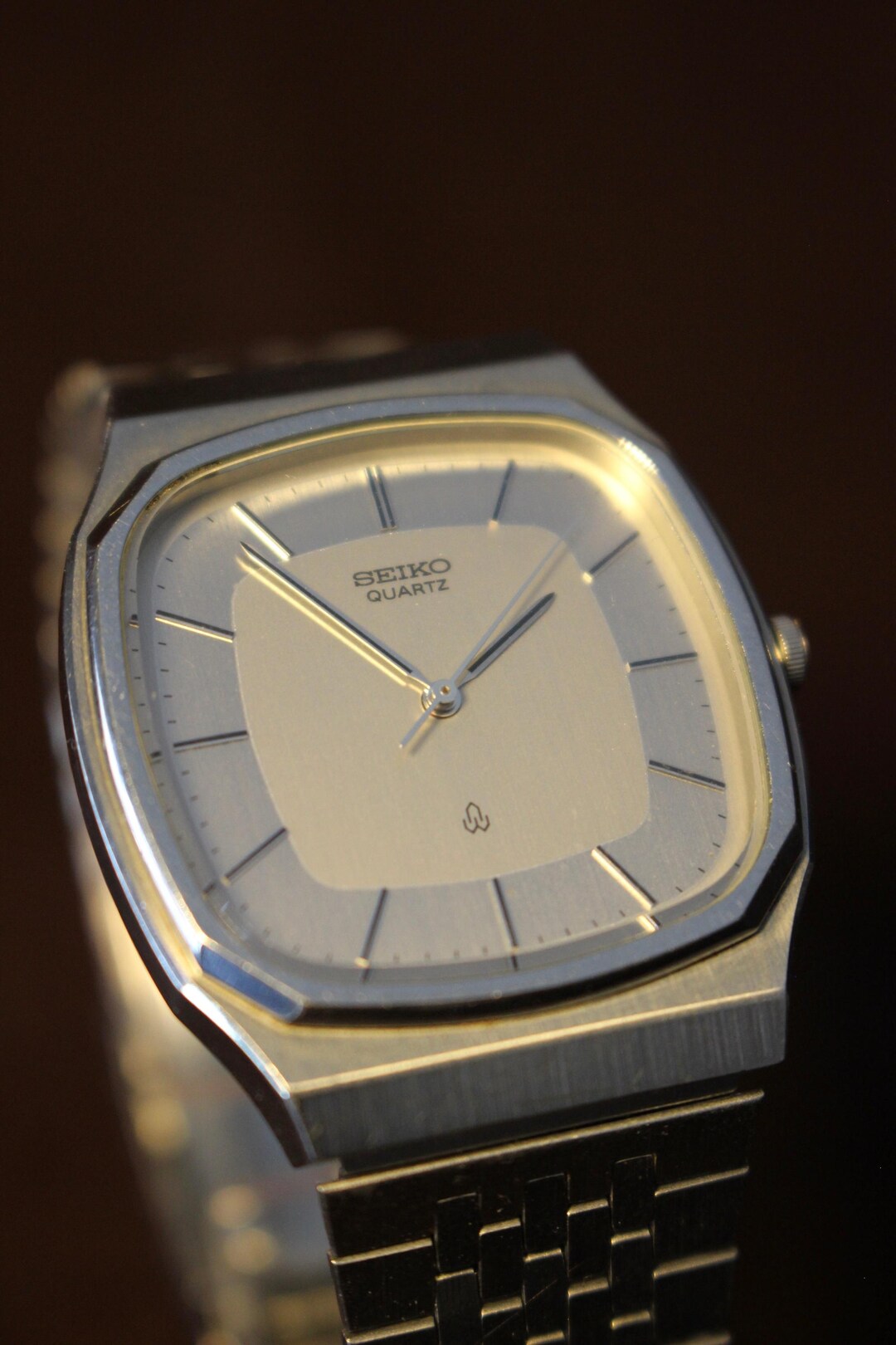 Vintage Seiko Square Silver Quartz Watch 7431-5000 Made 1992 - Etsy