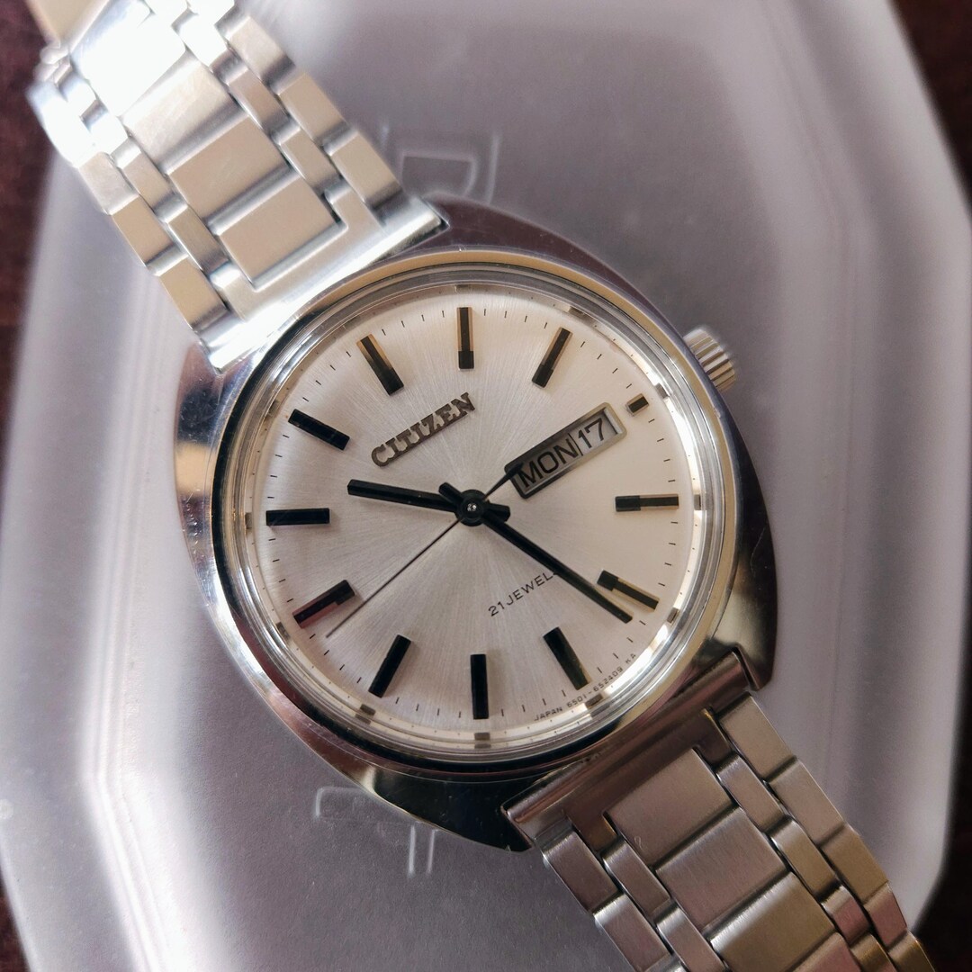 Vintage Citizen Automatic 21 Jewels Mens Watch - Made 1970s - Etsy