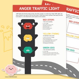 Anger Management 18 Printable Pages, Coping Skills Bundle, CBT ...