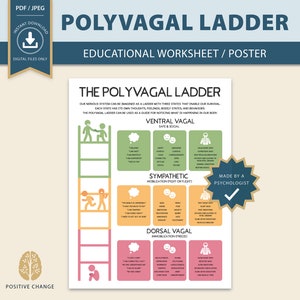 The Polyvagal Ladder, Vagal Nerve Stimulation, Vegus Nerve ...