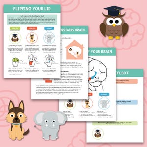 Flipping Your Lid, Emotional Regulation, Brain Hand Model, Emotions ...