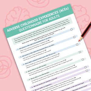 Adverse Childhood Experiences Questionnaire for Adults, Aces Trauma ...