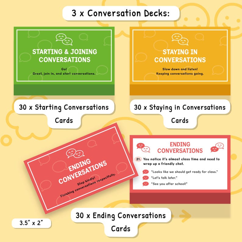 Conversation Starters, Conversational Turn Taking, Starting ...