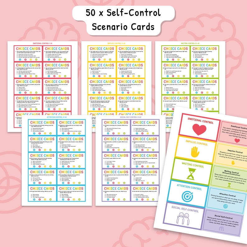 Impulse Control Workbook for Kids and Teens, Self-control Strategies ...