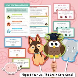 Flipping Your Lid, Emotional Regulation, Brain Hand Model, Emotions ...