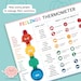 Feelings Thermometer With Coping Skills, Counsellor, Emotional Self ...